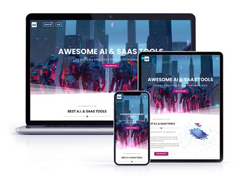 ai and saas tools directory apps and websites wordpress website