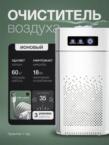 Xiaomi Очиститель воздуха ионизатор для дома квартиры от пыли запах купить на Ozon по низкой