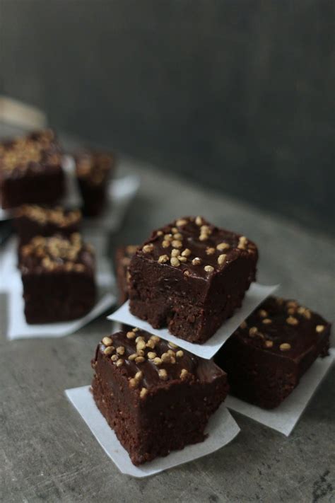 Chocolate And Crushed Peanut Brownies Recipe Gavin Dodson