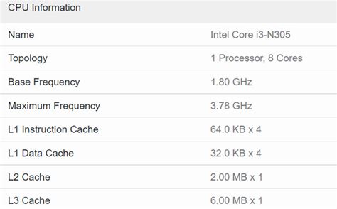 Intel Core I3 N300 Ve Core I3 N305 İlk Performans Verileri Donanım Kılavuzu