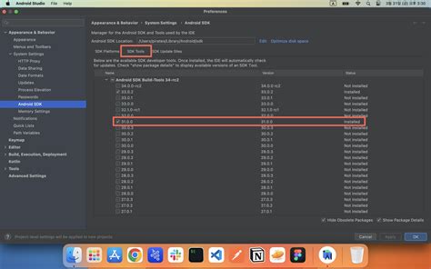 development and react native setting 2 3