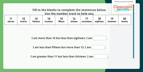 Year 1 Compare Numbers Iwb Place Value Activity Classroom Secrets