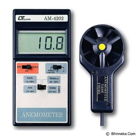 Lutron Am 4202 Anemometer With Temperature Sanliman