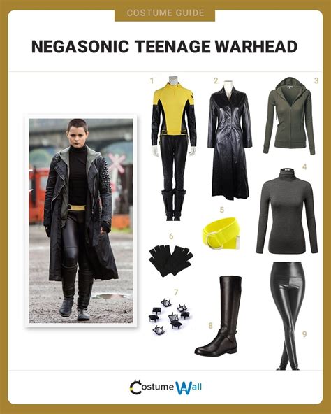 Dress Like Negasonic Teenage Warhead Costume Halloween And Cosplay Guides