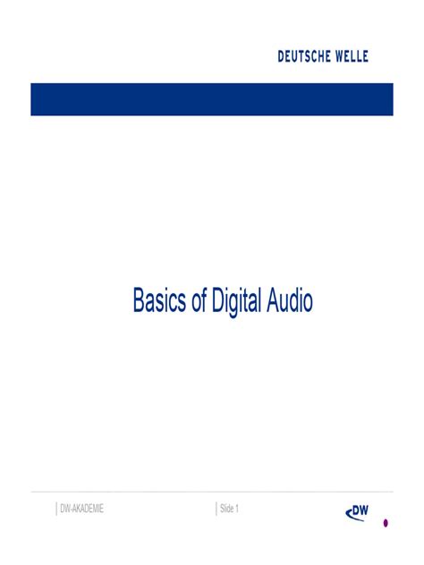 das9t02 basics of digital audio pdf sampling signal processing