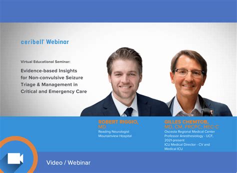 Webinar Evidence Based Insights For Non Convulsive Seizure Triage