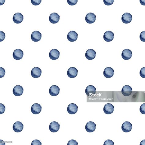 인디고 수채화 매끄러운 패턴 추상 적 배경 손으로 그린 둥근 드롭 일러스트 가리키기에 대한 스톡 벡터 아트 및 기타 이미지