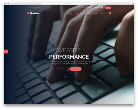 23 best html web hosting website templates 2020 avasta