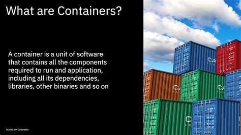 ibm cloud foundation skills series an introduction to containers