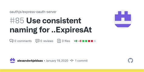 Use Consistent Naming For Expiresat By Alexanderkjeldaas · Pull