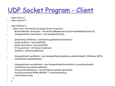 Socket Programming 2 Application Layer Ppt Download