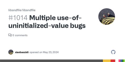 Multiple Use Of Uninitialized Value Bugs · Issue 1014 · Libsndfile