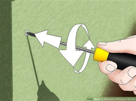 Ways To Remove A Stripped Screw WikiHow