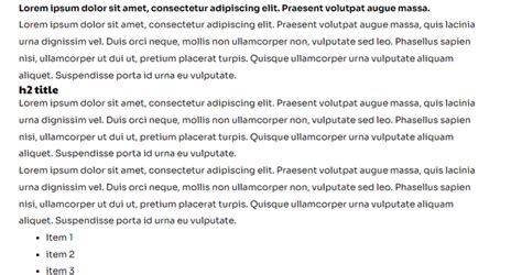 how can i add spacing before and after the h2 titles of my posts r