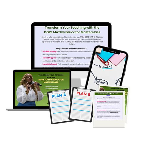 The Dope Math® Educator Masterclass