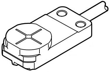 Panasonic GX F15A P Rectangular Inductive Proximity Sensor NO PNP Output 1m L Cable