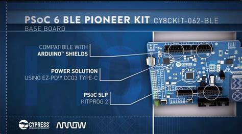 Develop IoT Applications With The PSoC BLE Pioneer Kit Arrow Com