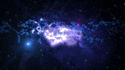 성운 별이 있는 우주 애니메이션 배경 은하수 은하계 배경 Hd 월페이퍼 Pxfuel