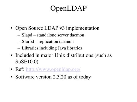 ppt ldap powerpoint presentation free download id 683939