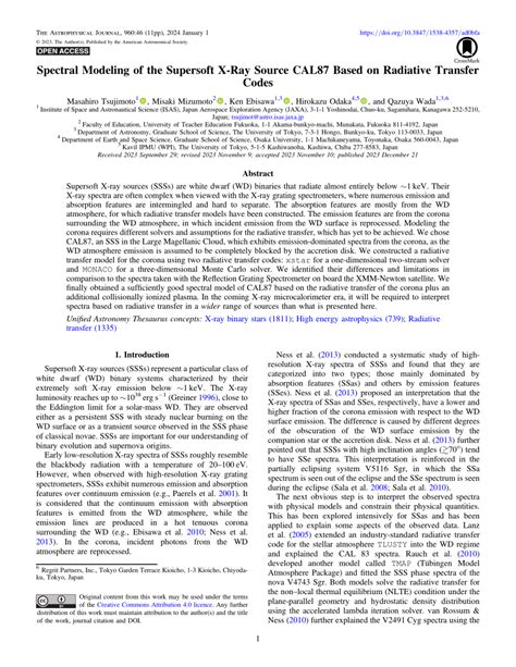 Pdf Spectral Modeling Of The Supersoft X Ray Source Cal87 Based On Radiative Transfer Codes