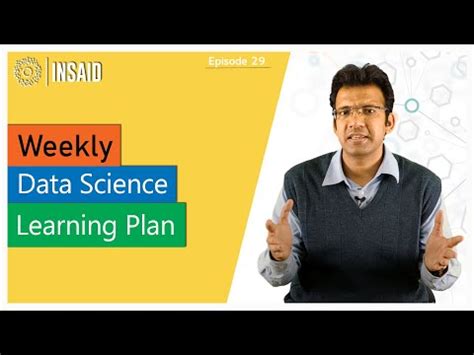 Weekly Data Science Learning Plan Ep