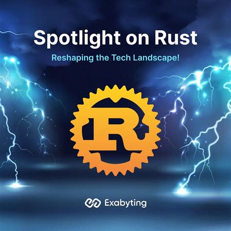 Exabyting On Linkedin Rustlang Techinnovation Recenttechtrends