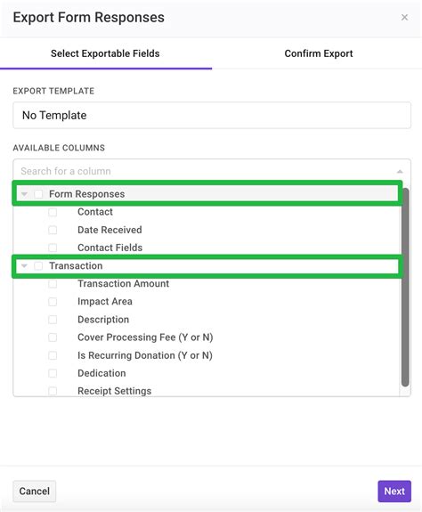 Exporting Your Form Responses Keela