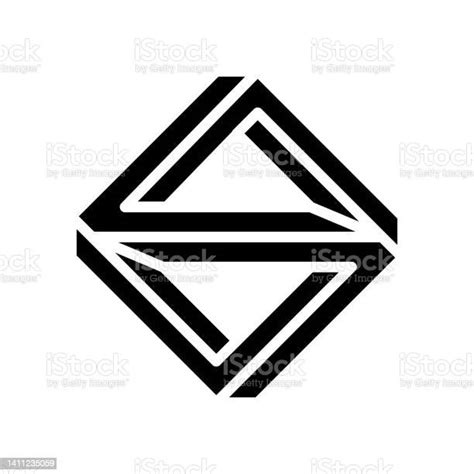 3d 불가능한 기하학적 모양 글리프 아이콘 벡터 일러스트 레이 션 0명에 대한 스톡 벡터 아트 및 기타 이미지 0명 과학 기하 Istock