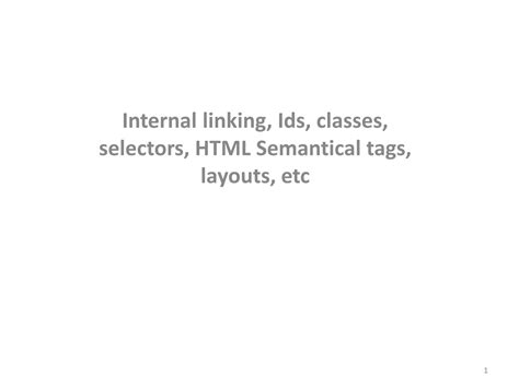 Solution 04 Html Ids Internal Linking Page Sections Semantical