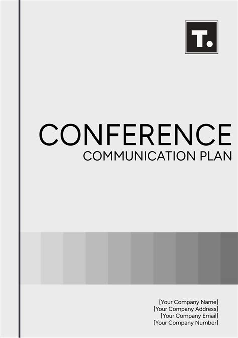 Free Conference Communication Plan Template To Edit Online