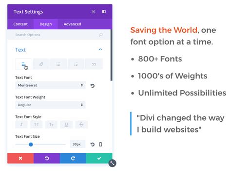 Divi Feature Update Huge Font Options Overhaul Better Heading Controls And Countless More Text