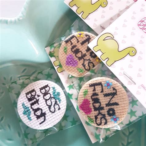 Happy Penis Pin Adult Badge Cross Stitch Accessory Gag Etsy