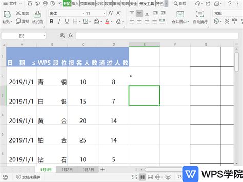 表格无边框边框的设置步骤