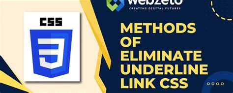 Basic And Advanced Methods Of Eliminate Underline Link Css