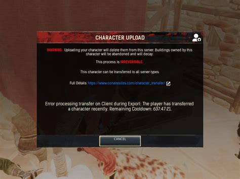 Bug In Transferring General Discussion Funcom Forums