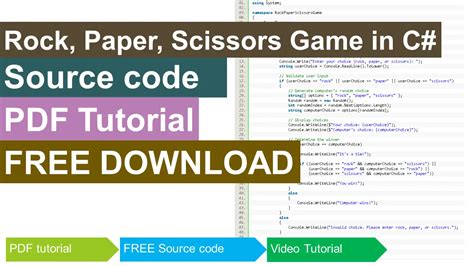Rock Paper Scissors Game In C INetTutor