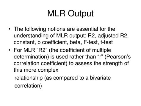 Ppt Multiple Linear Regression Powerpoint Presentation Free Download