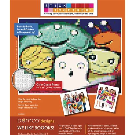 Demco Sticktogether® We Like Boooks Poster