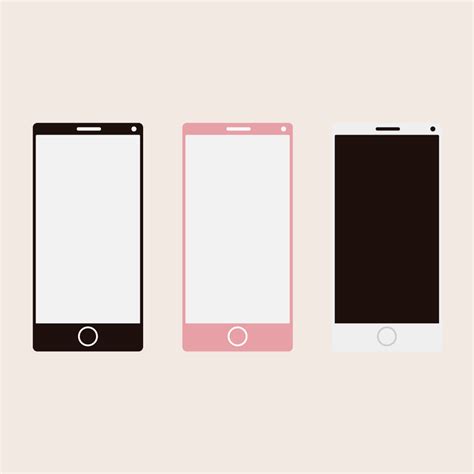 핸드폰 일러스트 Png Ai 무료 다운로드 2023년 리틀딥