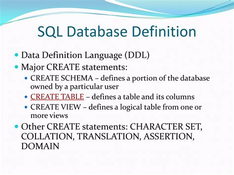 Sql Database Development Part 1 Pptx