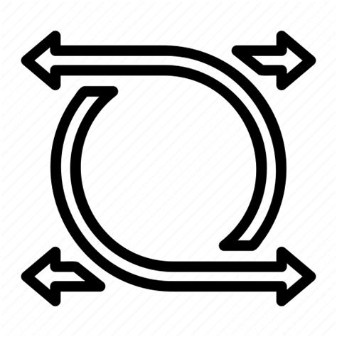 Flexibility Agile Process Development System Split Strenght Icon