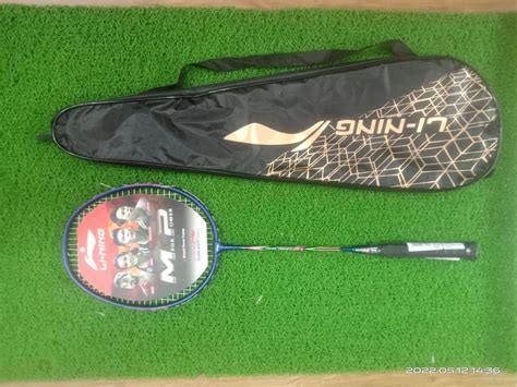 Pvc Black And Blue Li Ning Badminton Racket Set Packaging Type Bag 200gm At ₹ 580 Piece In