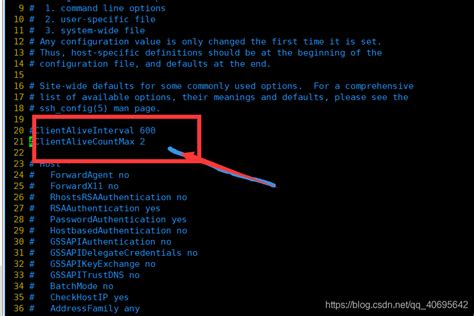 sftp ssh报错： etc ssh ssh config line 20 bad configuration option clientaliveinterval csdn博客