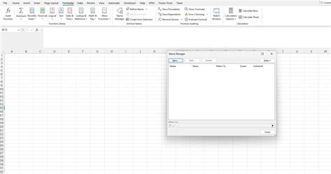 Delete Large Amount Of Named Ranges In Excel Workbook Microsoft Community