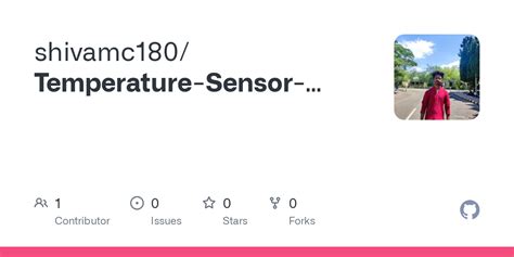 GitHub Shivamc Temperature Sensor LCD Display