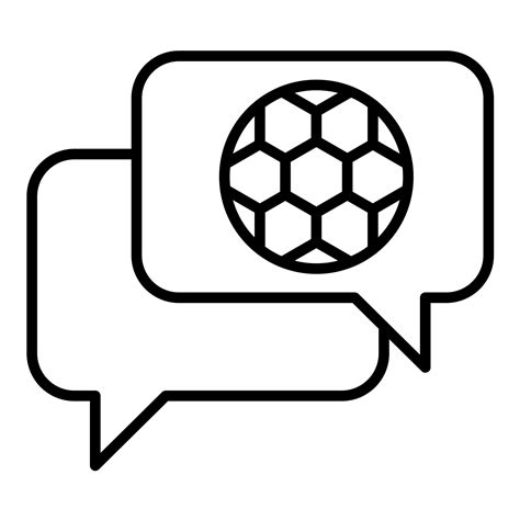 Chat Line Icon 14769462 Vector Art At Vecteezy