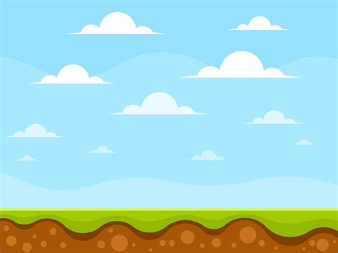 Premium Vector Simple Game Background