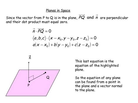 1525 Equations Of Lines In Space