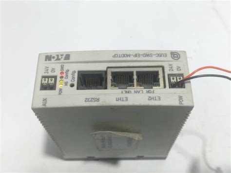 Eaton Eu5c Swd Eip Modtcp Gateway Ethernet Module 24 Vdc Industrial