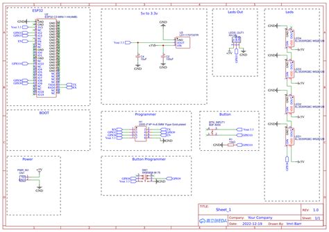esp32c3 mini versioned oshwlab